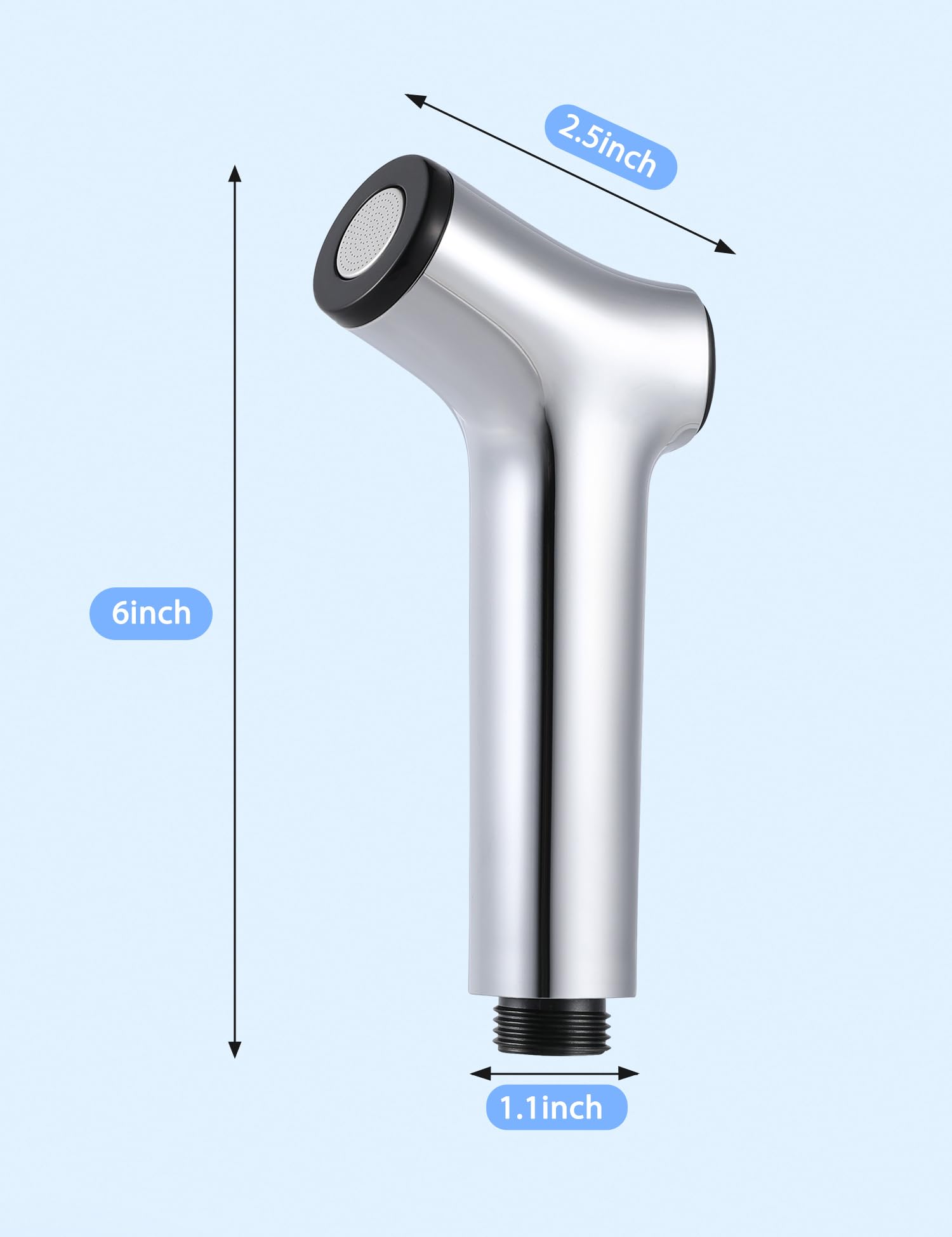 Bidet Sprayer for Toilet, Bidet Sprayer for Feminine Wash, Jet Spray for Toilet, Push-button switch