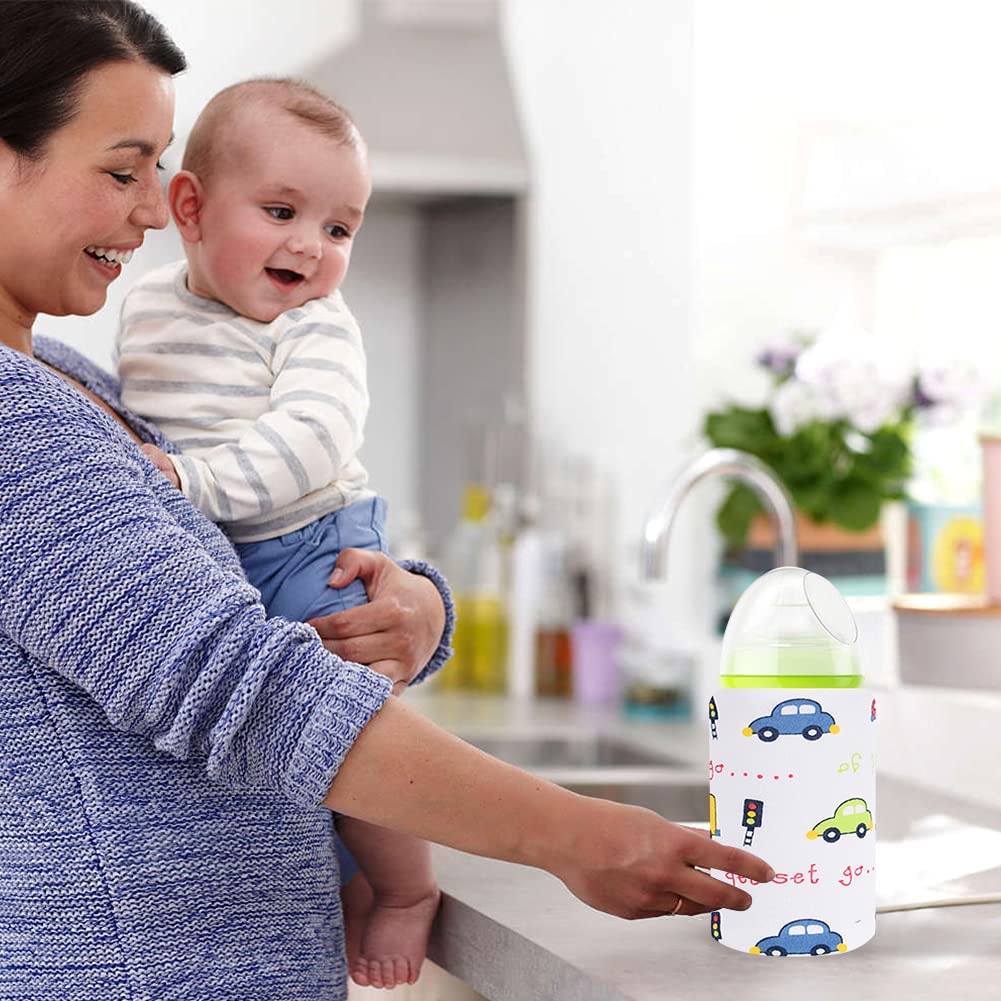 Baby Bottle Keep Warmer, Portable Bottle Keep Warm, USB Travel Milk Heat Keeper, for Indoor, Outdoor, Traveling, Driving