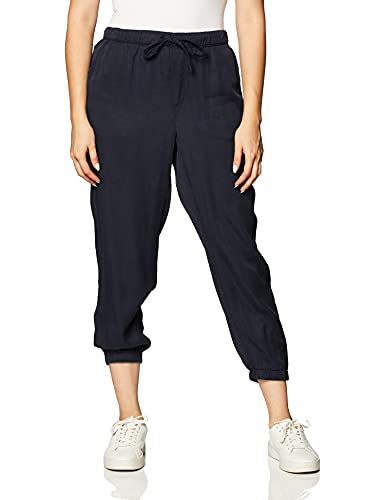 Amazon Brand - Daily Ritual Women's Lyocell Tie-Waist Jogger, Navy, 16