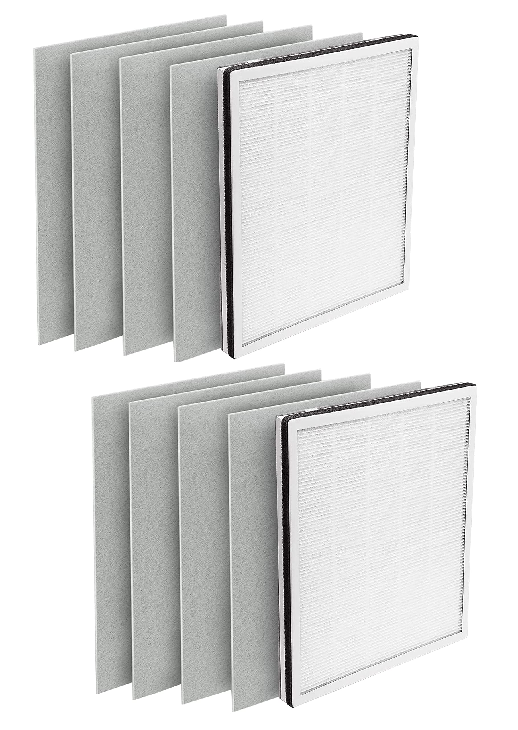 getalong 2 Pack Vital 100 True HEPA Replacement Filters Compatible for LEVOIT Vital 100,Vital 100-RF, Activated Carbon Filter