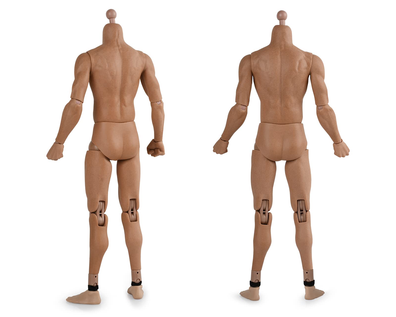 DS. DISTINCTIVE STYLE 1/6 Scale Male Body Narrow Shoulder Standard 12 Inch Action Figure with 8 Interchangeable Hands for Most Head Sculpt