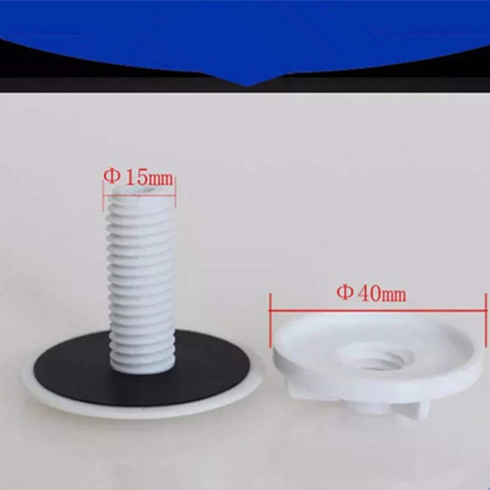 Cabilock Bathtub Accessories Plastic Kitchen Faucet Hole Dispenser Decorative Cover Kitchen Sink Tap Hole Plug (White) Tub Drain Stopper