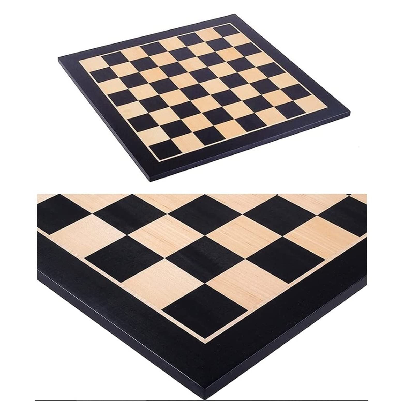 AQUETI Chess Set Chess Game Set Chess Board 21.6inch Wooden Chess Board,Chess Board Size Professional Tournament Chess Board Chess Table Chess Board Game