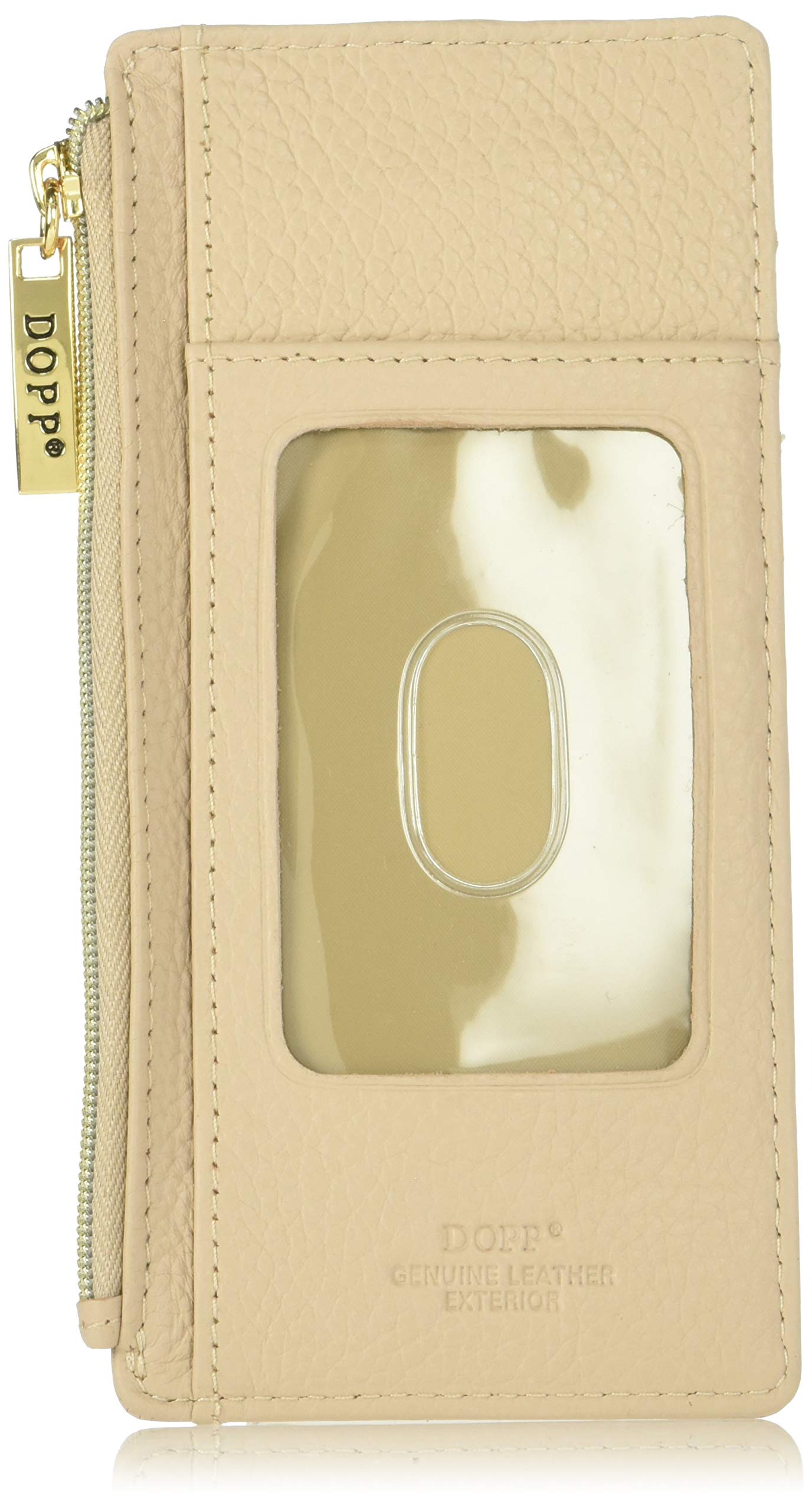 Buxton womens Dopp® Pik-me-up® Thin Card Holder Wallet, Blush, One Size US