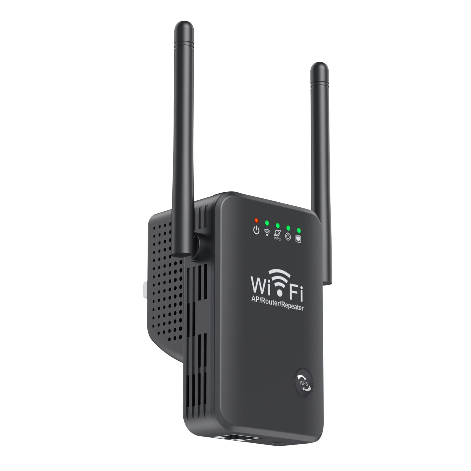 Amake WiFi Extender WiFi Extenders Signal Booster for Home, Single Band WiFi Range Extender, Internet Booster, Supports Access Point, Wall Plug Design
