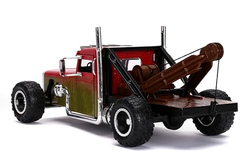Fast & Furious Presents: Hobbs & Shaw Hobbs' 1:24 Custom Peterbilt Truck Die-cast Car, Toys for Kids and Adults