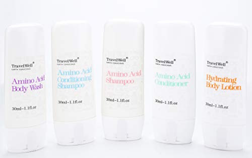 Travel Well Hotel Travel Size Guest Conditioner 1.0 Fl Oz/30ml, Individually Wrapped 200 Bottles per Box