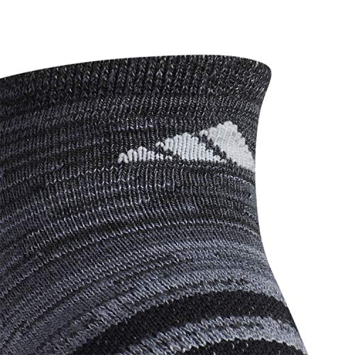 adidas Women's Superlite No Show Socks (6-Pair), Black/Tech Purple/Team Royal Blue, Medium