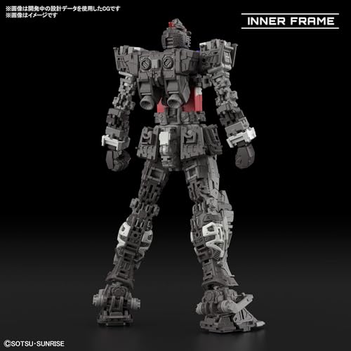 Bandai Hobby - Mobile Suit Gundam - RX-78-2 Gundam ver. 2.0, Bandai Spirits RG 1/144 Model Kit