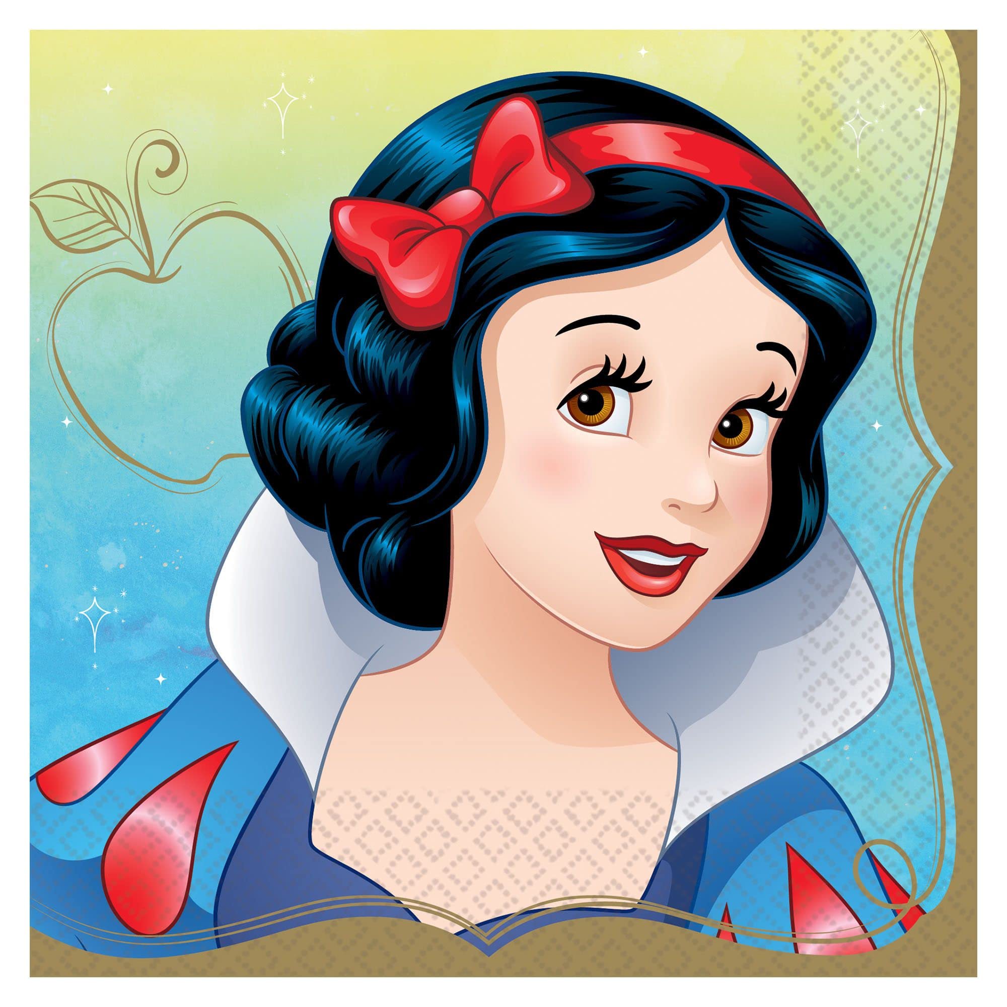 Amscan Disney Princess Snow White Birthday Party Tableware Kit Napkins, Plates Bundle, 16 Guests by Just Jazzle