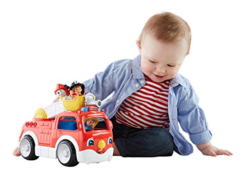 Fisher-Price Little People Lift 'n Lower Fire Truck