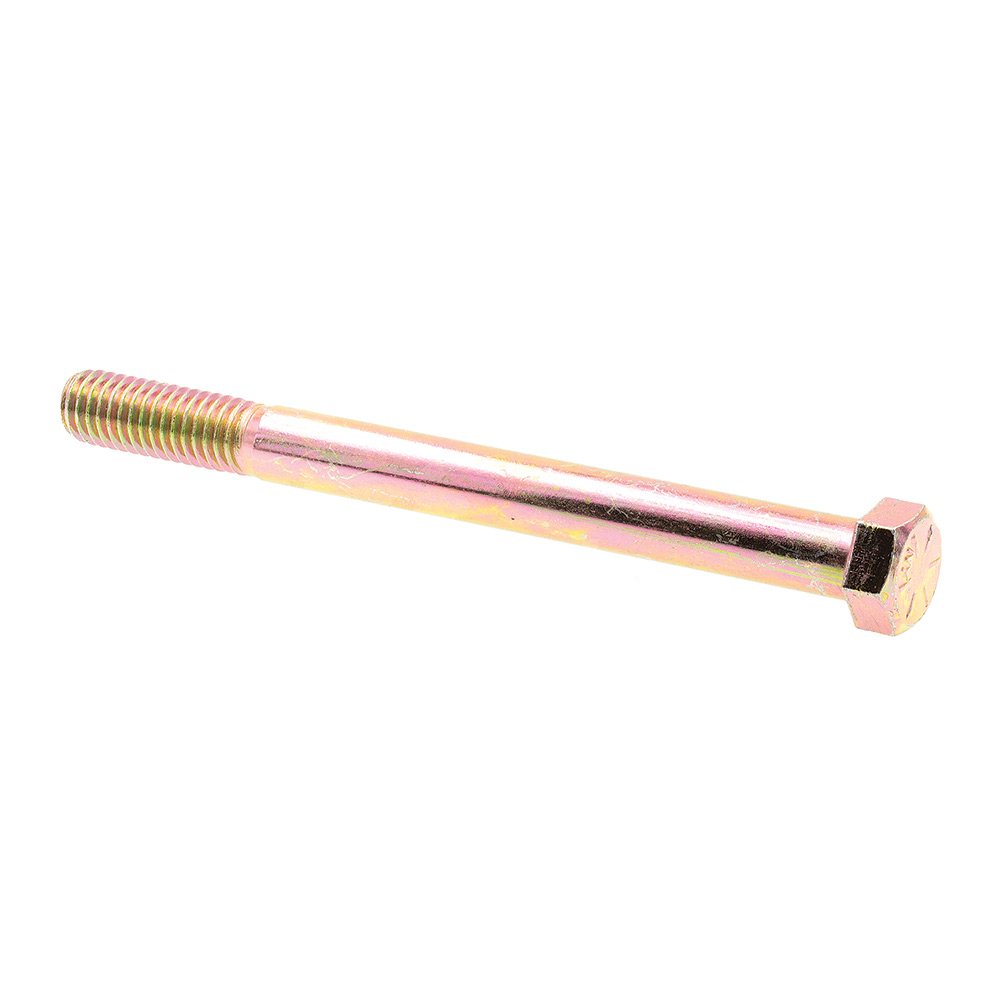 Prime-Line 9105713 Hex Head Cap Screws, Grade 8, 7/16 In.-14 X 5 In., Grade 8 Yellow Zinc (5 Pack)