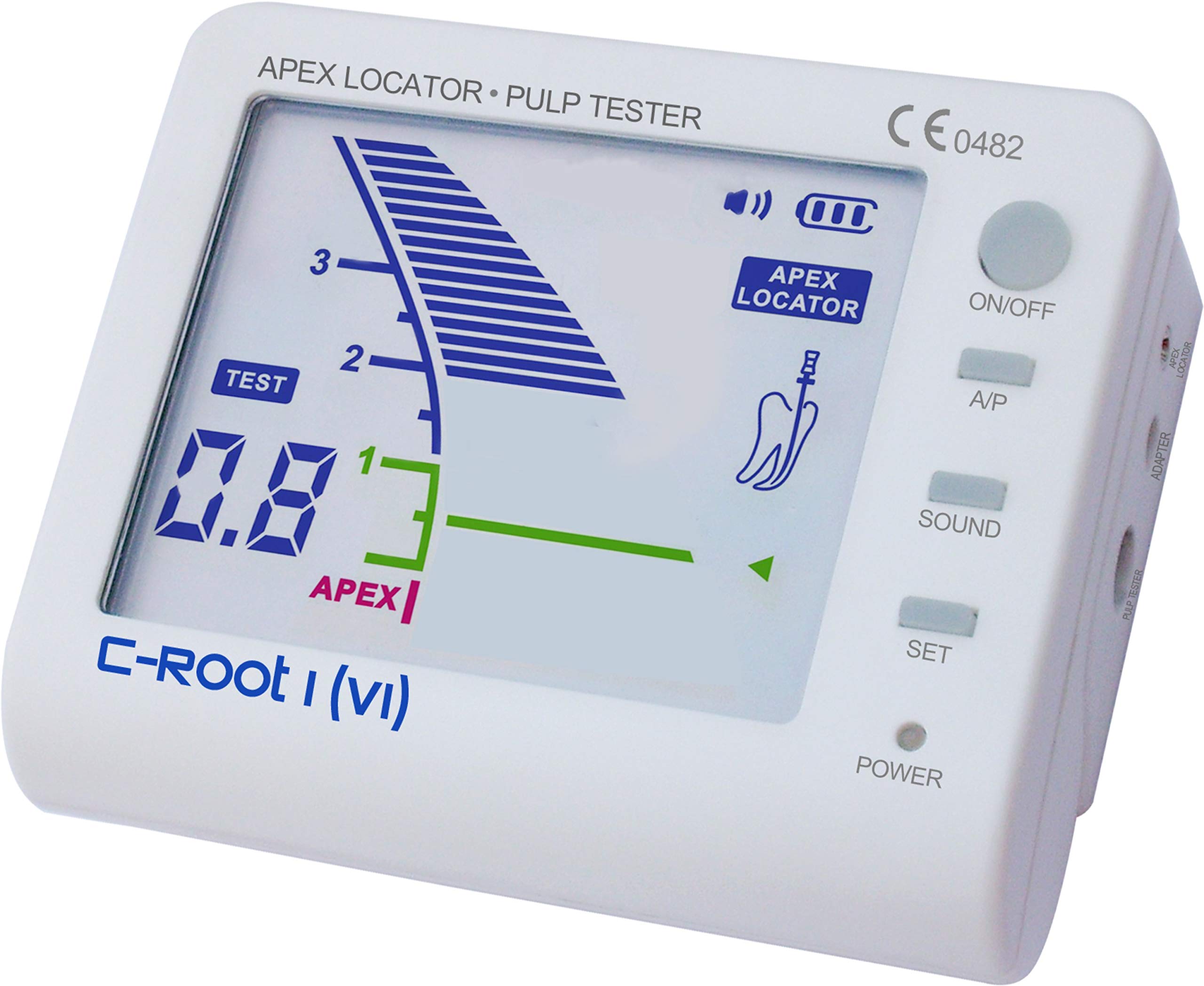 Supershu Root Canal Apex Locator and Pulp Tester C-Root I(VI)