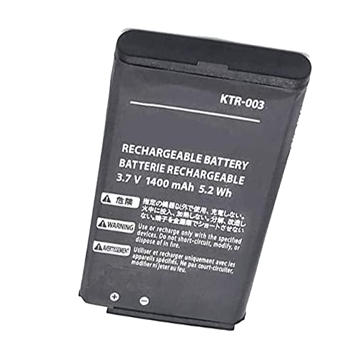 amlotpower KTR-003 Replacement Battery for 3DS N3DS KTR-003 3.7V,1400mAh