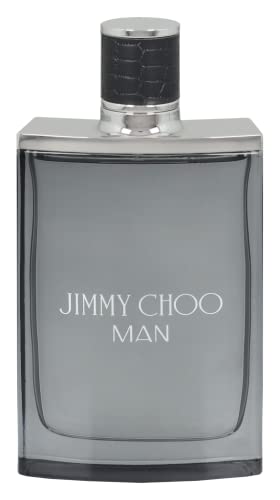 JIMMY CHOO Man Eau de Toilette - Long Lasting Fragrance with notes of Lavender, Pineapple Leaf & Patchouli - Sweet & Musky - 3.3 fl. oz.