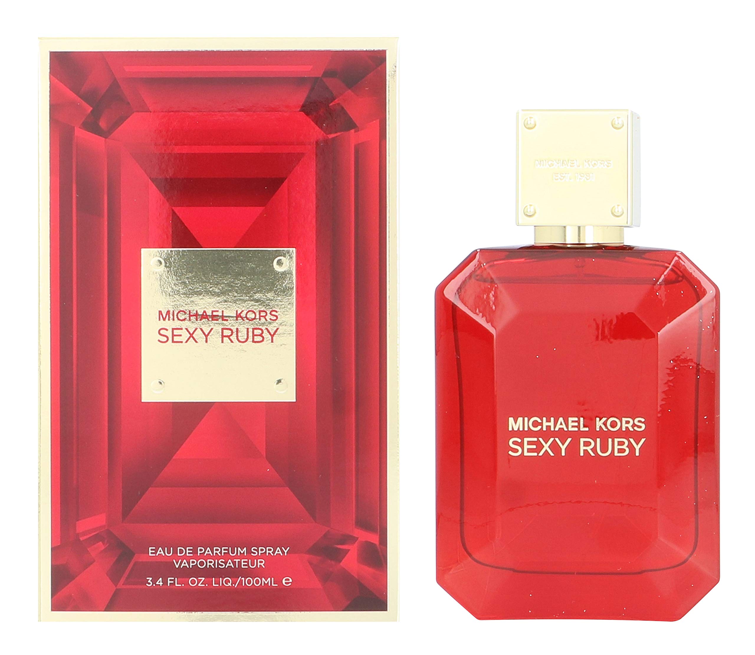 Michael Kors Sexy Ruby Eau de Parfum Spray for Women, 3.4 Ounce