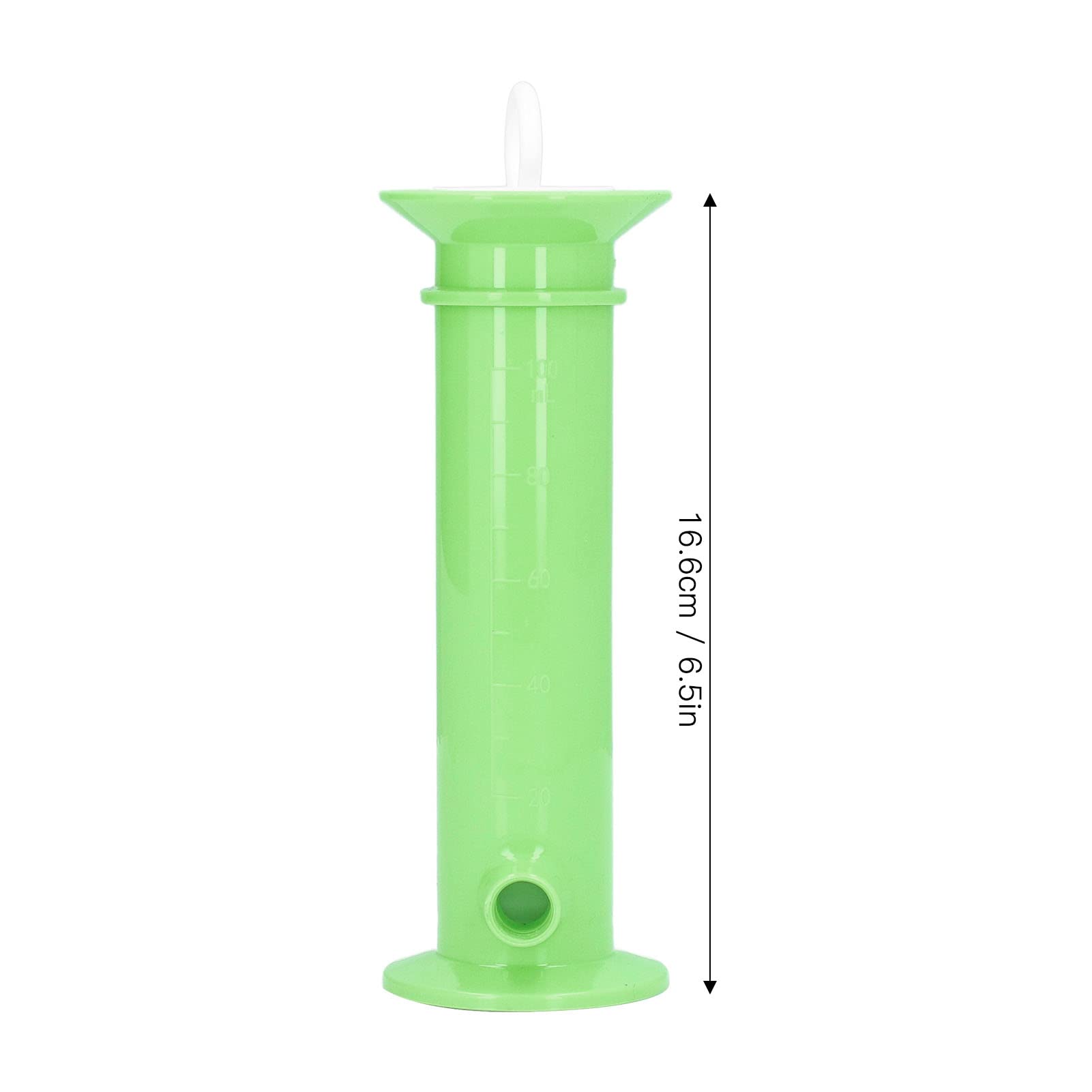 Baby Food Pouch Maker Reusable Pure Color Pouches Toddler Fruit Squeeze Puree Filler for Kids (Green)