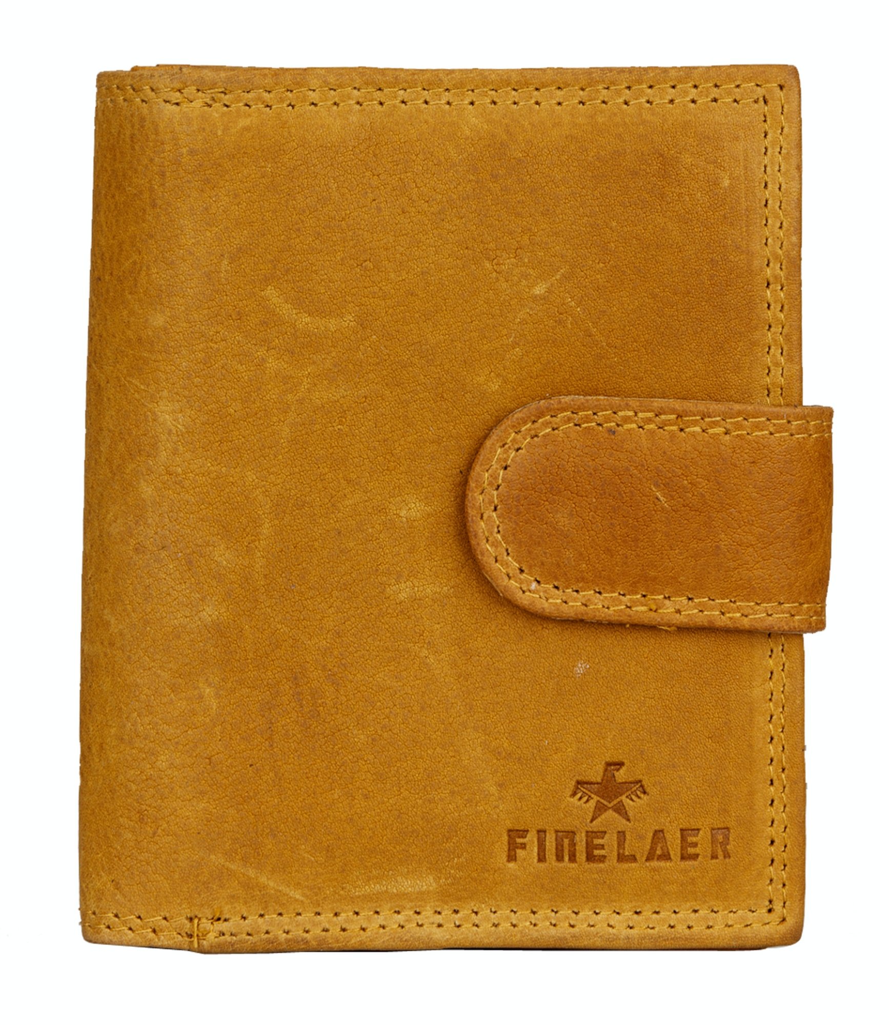 FINELAER Designer Leather Womens Wallet Purses