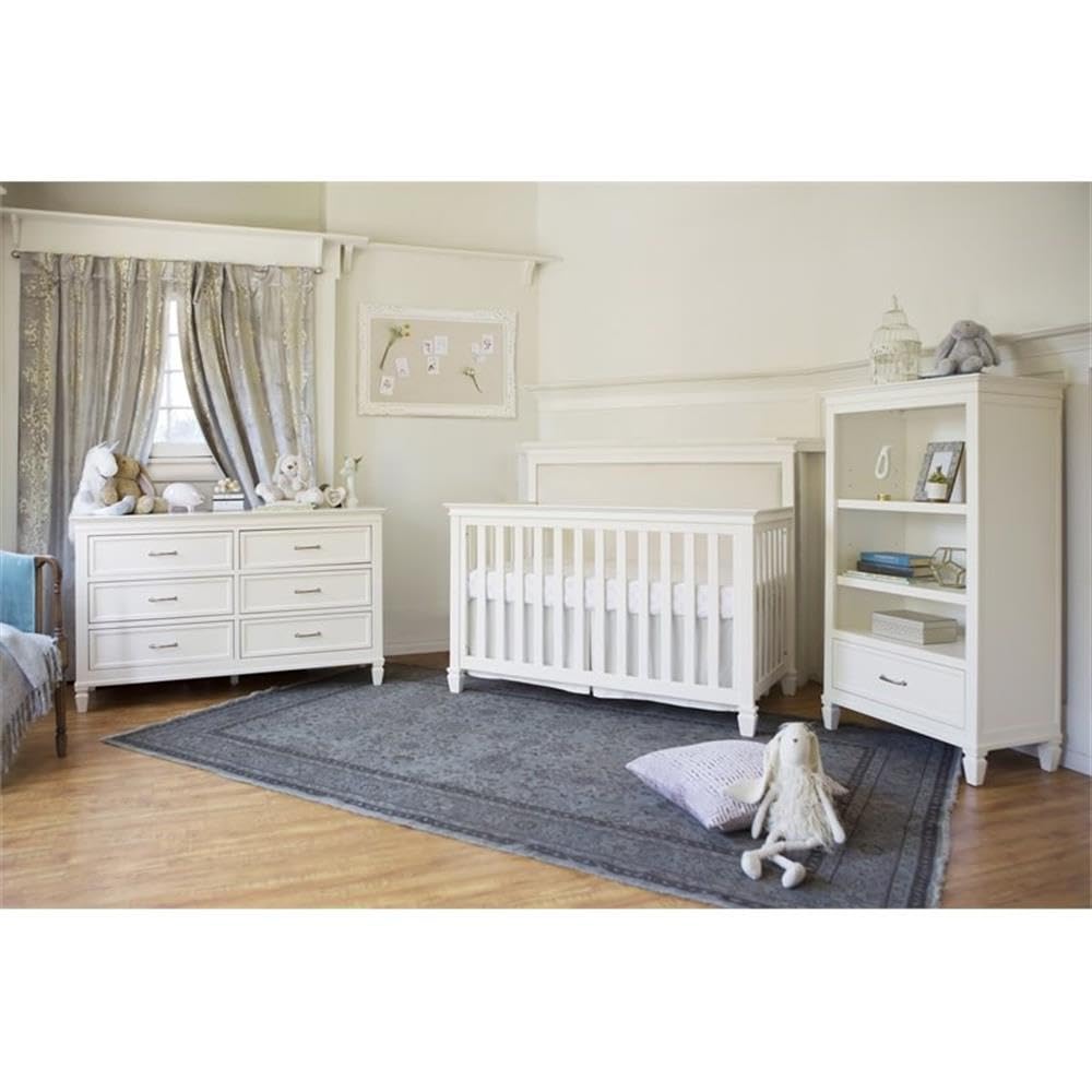 Namesake Darlington Assembled Bookcase in Warm White