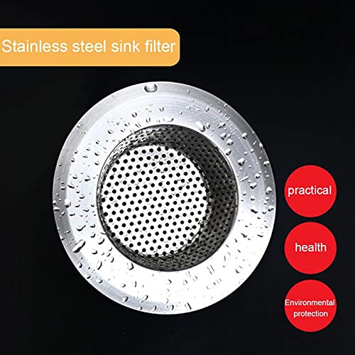 yghlh Bath Sink Strainer Drain Hair Catcher Bath Stopper Plug Sink Strainer Filter Shower Sink Strainer Plug Kitchen Bathroom Accessor (Material : 11.3cm)