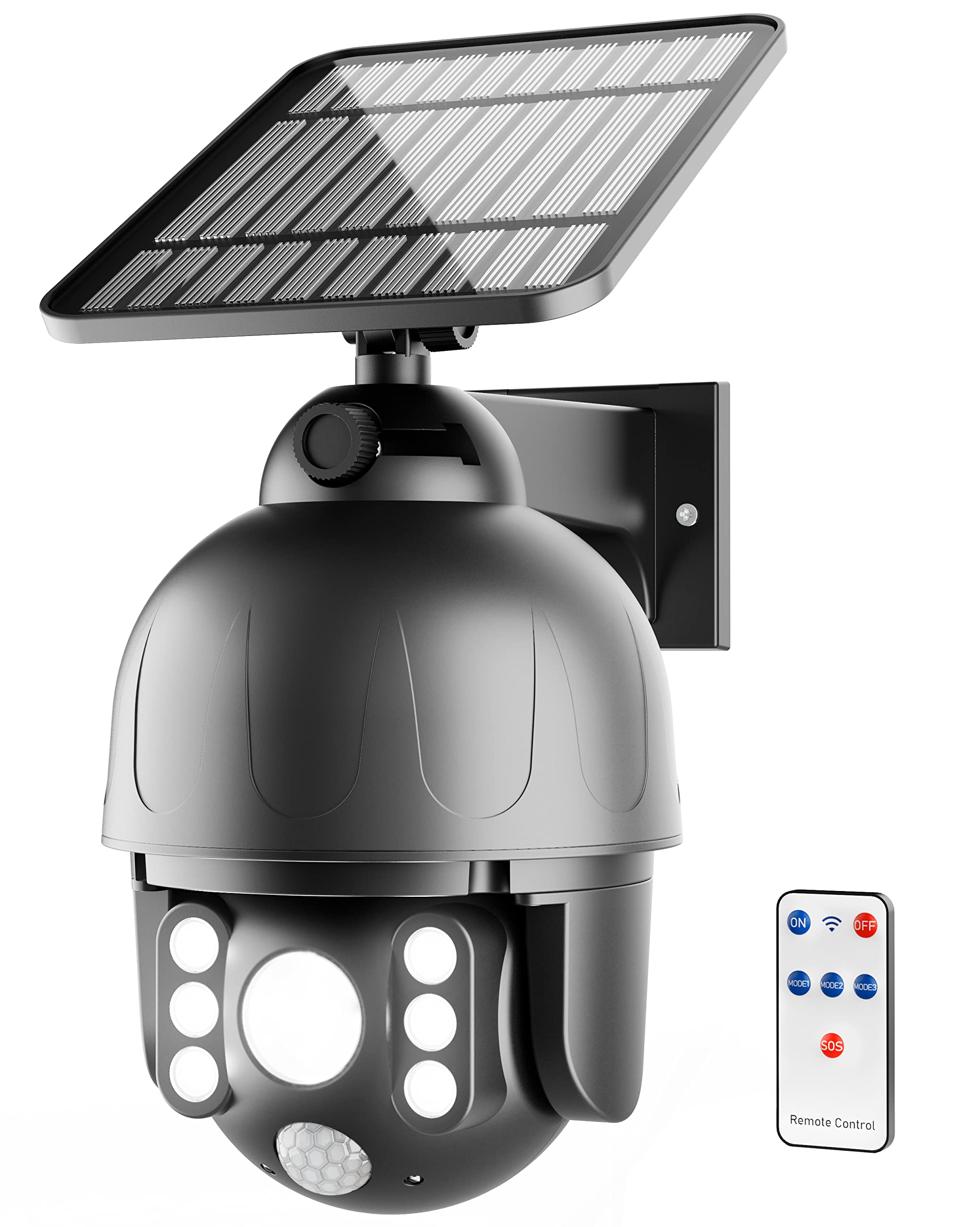 Guardian Torch Mark II - Security Solar Outdoor Lights (1 Pack) - Solar Powered Motion Sensor Outdoor Lights - Waterproof - Solar Flood Lights Outdoor with 11 Powerful LEDs - Floodlight for Outside