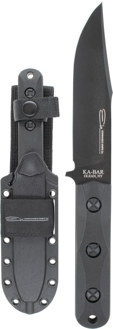 KA-BAR Knives KBAR EK50 Clip Point 5" W/Sheath