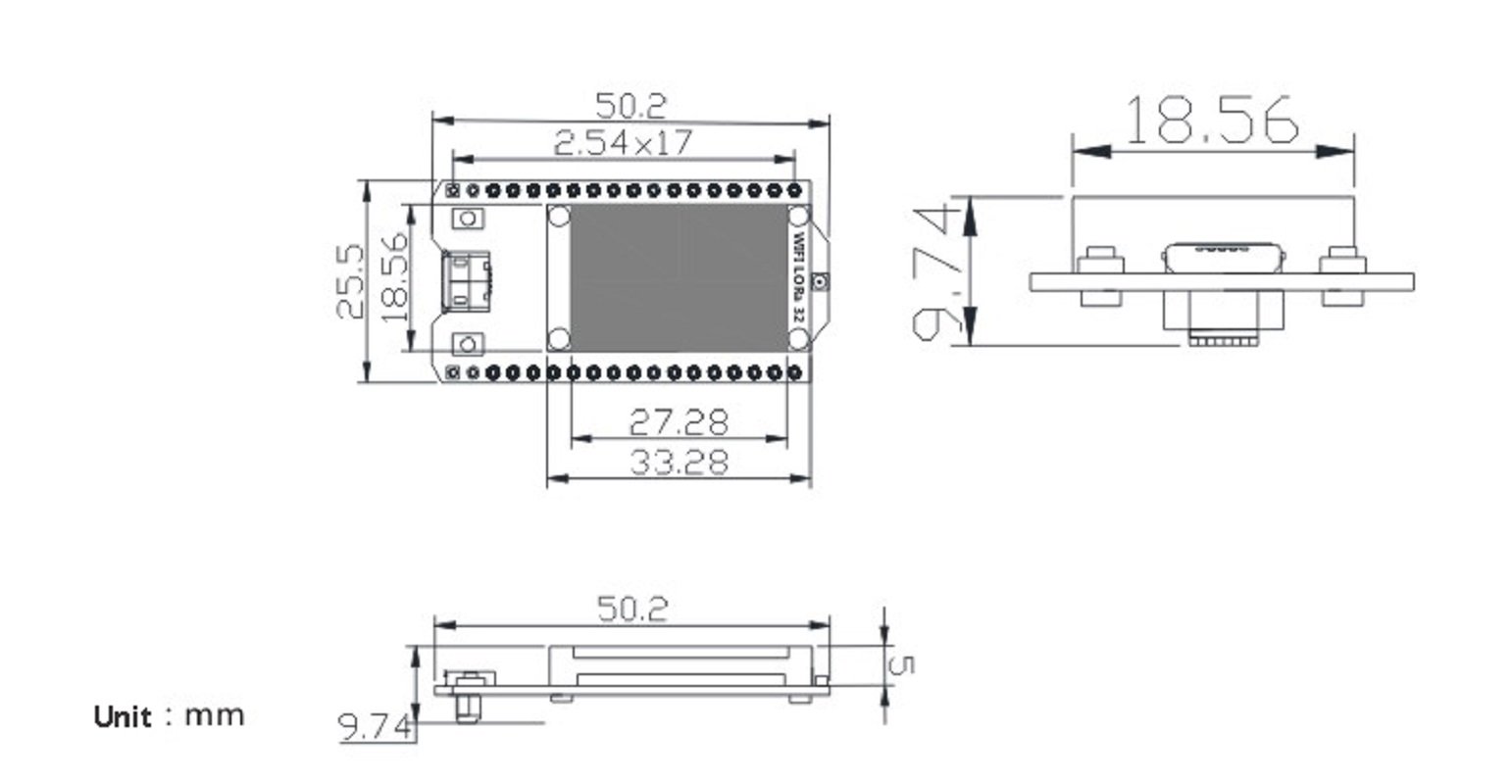 SX1276 LoRa Transceiver Module 868MHz 915MHz IOT 0.96inch OLED Display ESP32 Wifi Bluetooth Development Board + Antenna + JST Battery Connector for Arduino Nodemcu Geekstory