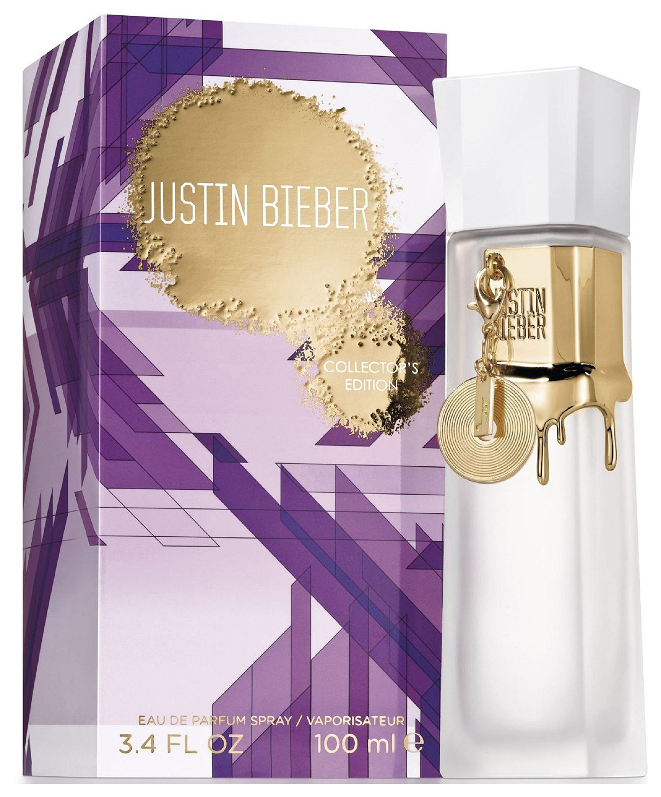 Justin Bieber Collector's Edition Eau de Parfum Spray, 3.4 Ounce