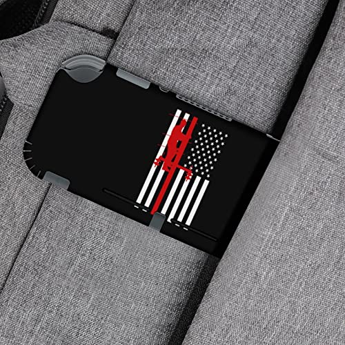 American Flag Electric Cable Lineman Decal Stickers Cover Set Full Wrap Skin for Switch Protection Faceplate Sticker for Switch