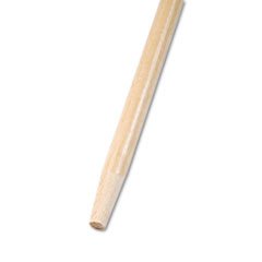 Boardwalk BWK125 TAPERED END BROOM HANDLE, LACQUERED HARDWOOD, 1-1/8 DIA. X 60 LONGFull Carton Of:12 EA