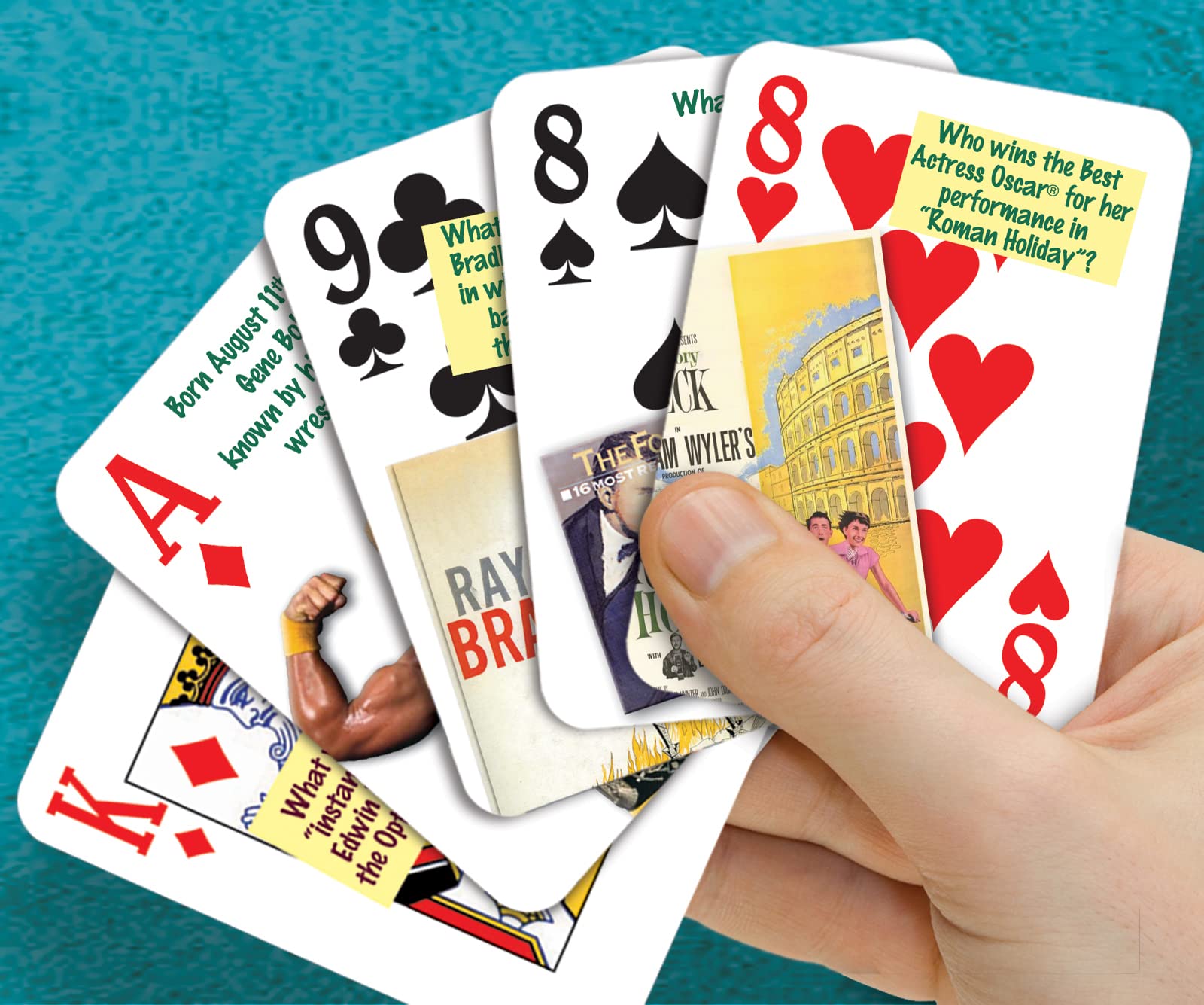 Flickback Media, Inc. 1953 Trivia Playing Cards: Great 70th Birthday