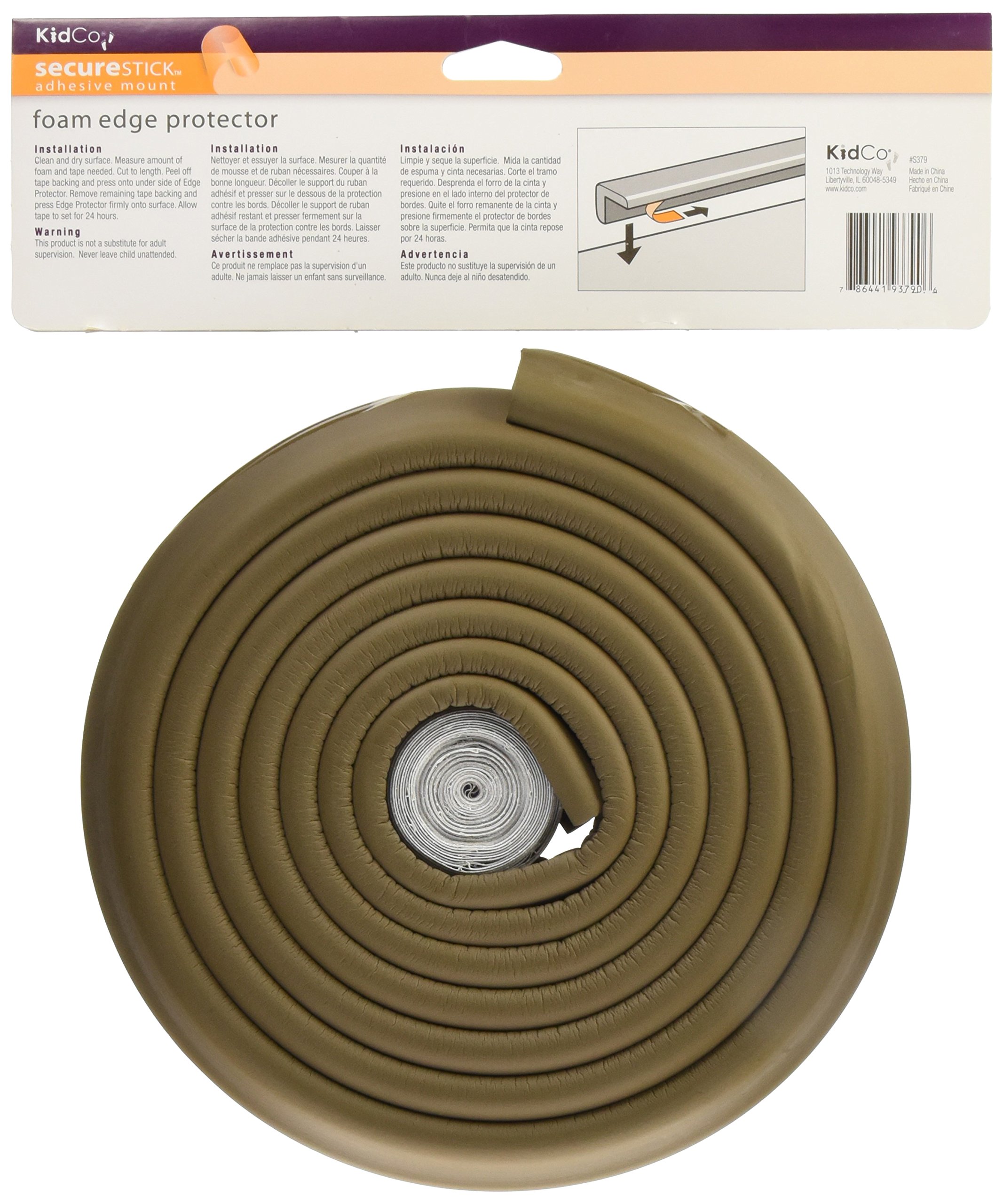 KidCo Foam Protectors (Brown, 10 Foot Roll)