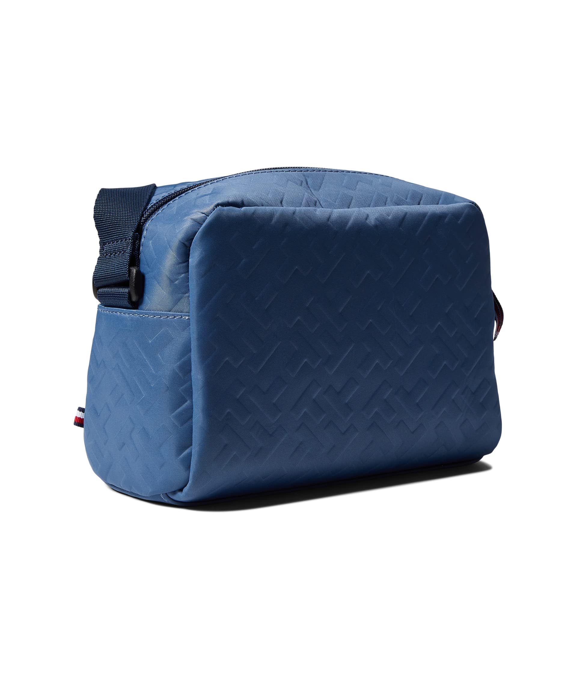 Tommy Hilfiger Jillian II-Crossbody-TH Bias Embossed Nylon Charcoal Blue One Size