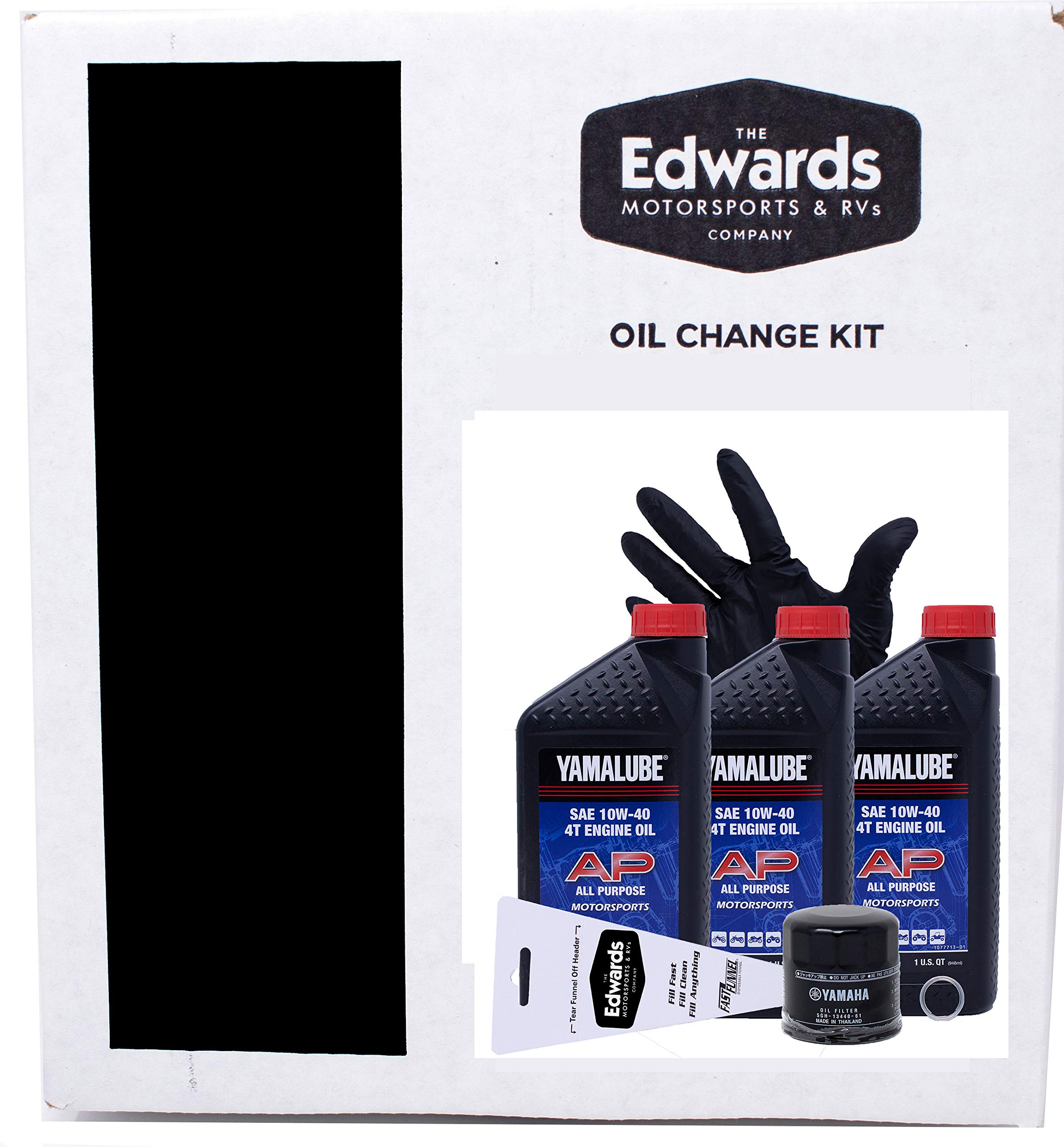 Edwards Oil Change Kit fits 2019-2021 Yamaha Grizzly EPS Kodiak 700