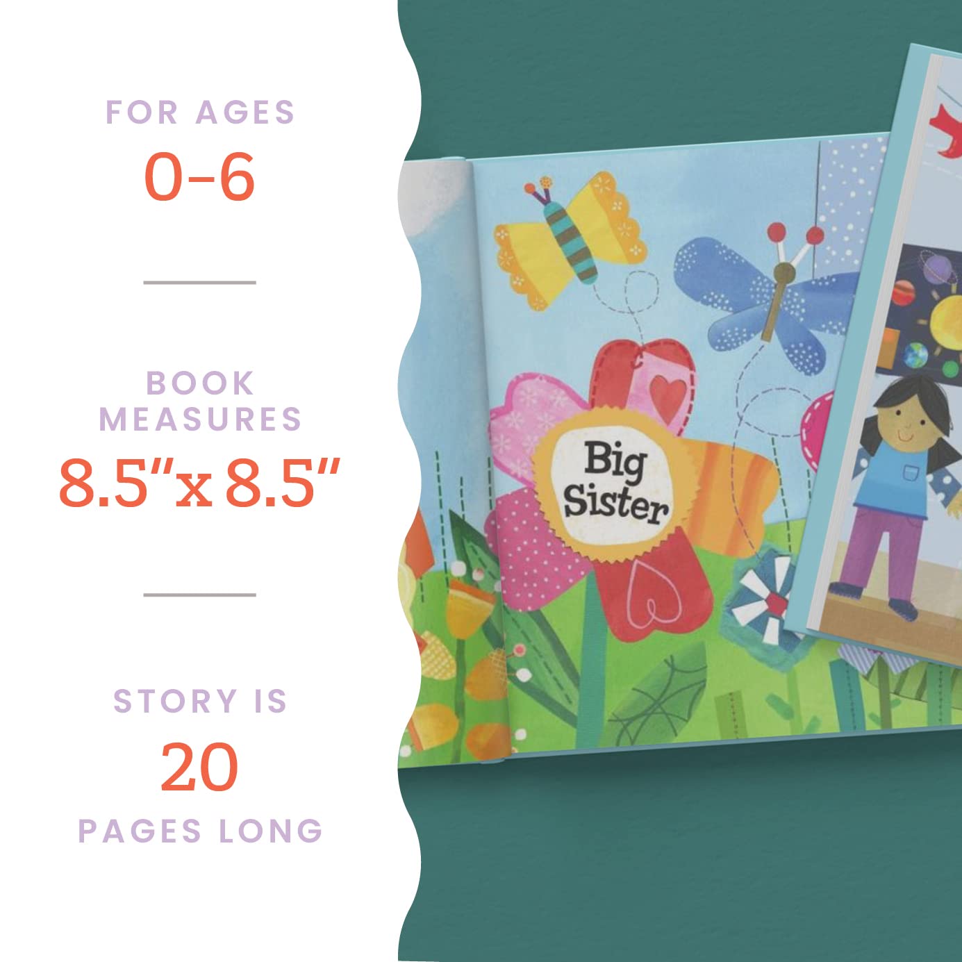 Super Incredible Big Sister - Personalized Children's Story - I See Me! (Softcover)