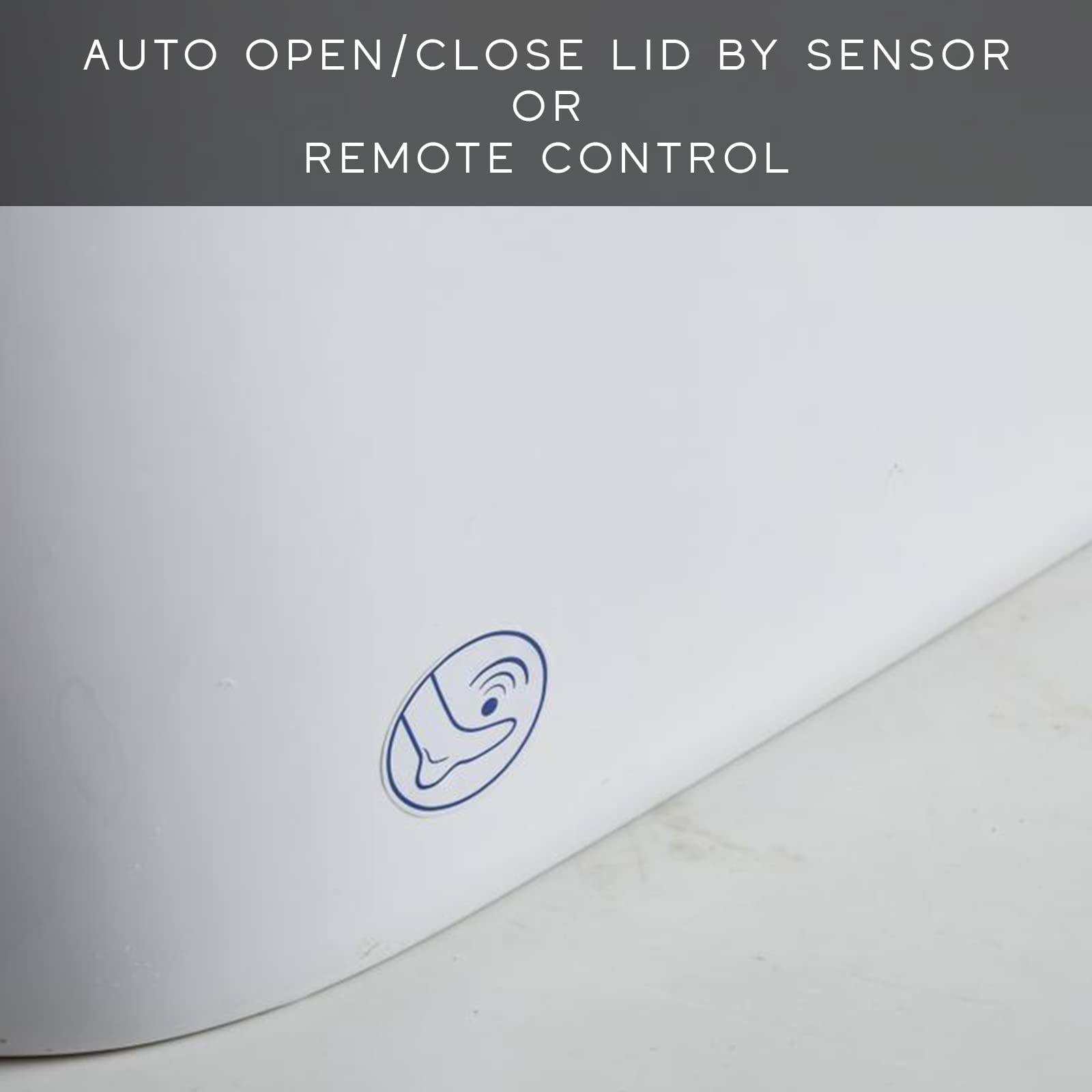 Strictly Sinks Smart Toilet with Bidet Built In–With Auto Open/Close Lid,Motion Sensor,Remote Control,Automatic Powerful Flush,Self-Cleaning & Drying Tankless Toilet