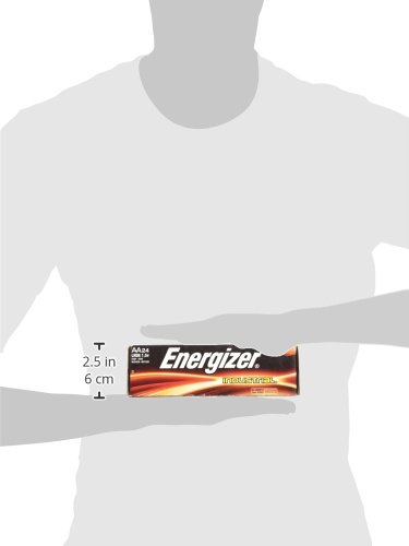 Energizer AA Alkaline Industrial Value Pack Batteries 24 pk