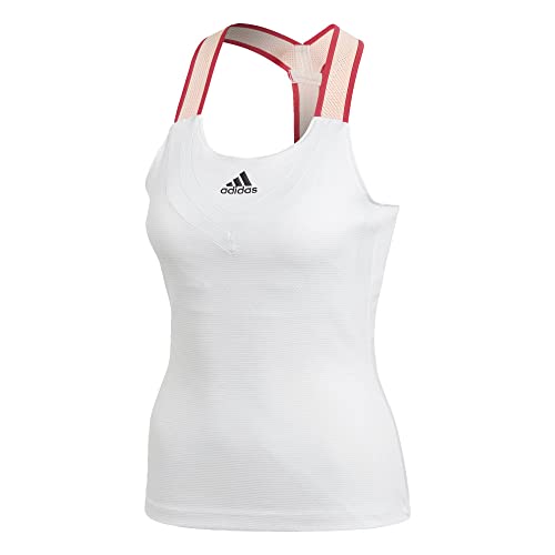 adidas womens Tennis Y-Tank HEAT.RDY White Large