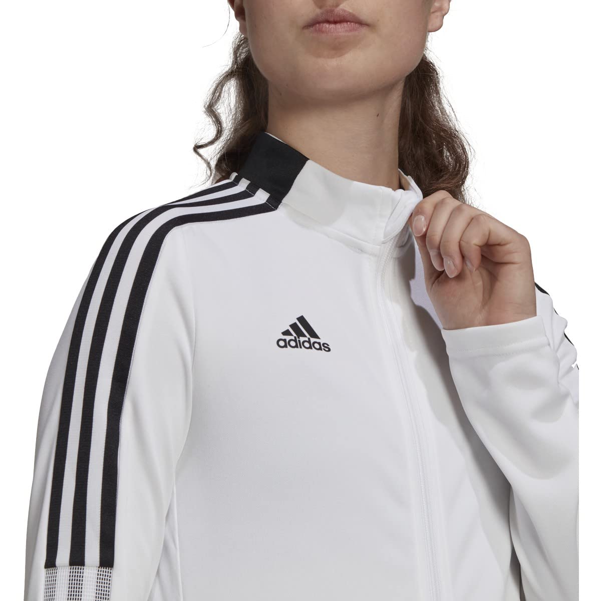 adidas womens Tiro 21 Track Jacket White XX-Small