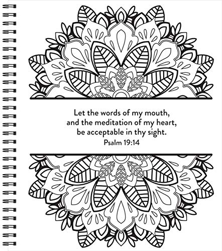 Color & Frame - Bible Coloring: Psalms (Adult Coloring Book)