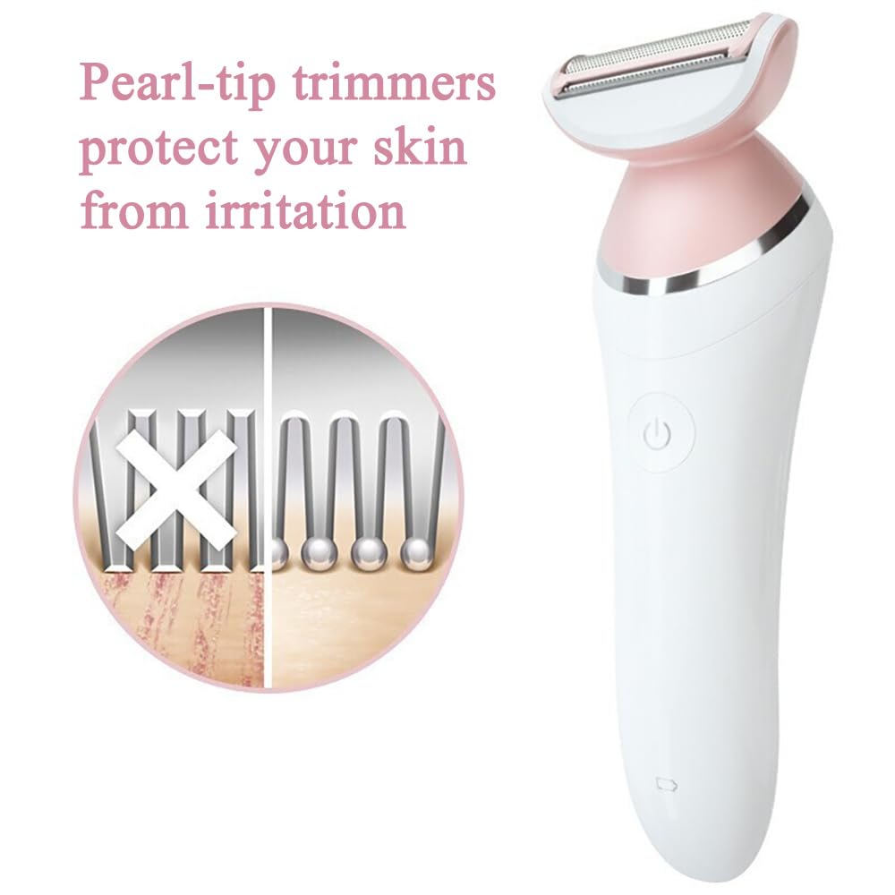 BRL140 Replacement Head Compatible with Philips SatinShave Advanced Women's Electric Shaver BRL140 BRL130 Wet and Dry Ladyshave Replacement Foil and Blade Philips Trimmer Razor Foil and Cutter (Pink)