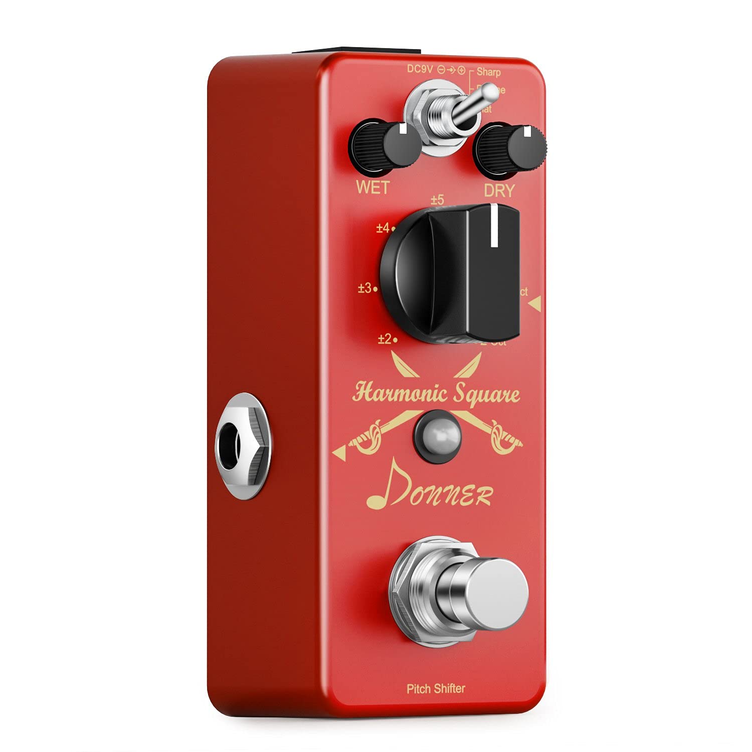 Donner Octave Guitar Pedal Bundle with Auto Wah Pedal Dynamic Wah Envelope Filter Guitar Effect Pedal True Bypass