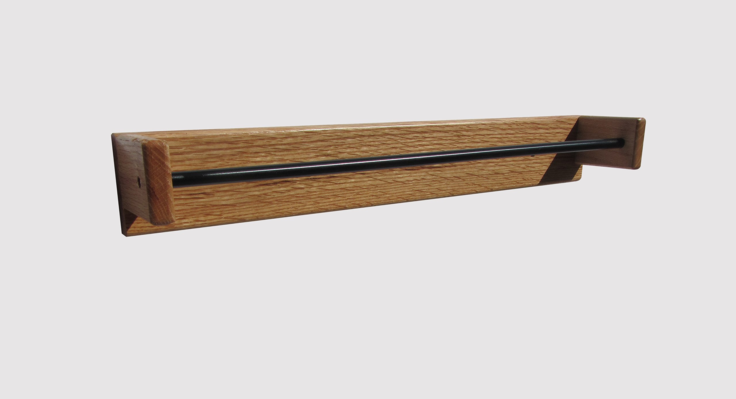 KR Ideas Standard Spray Bottle Rack, 24" Long (Made in The USA)