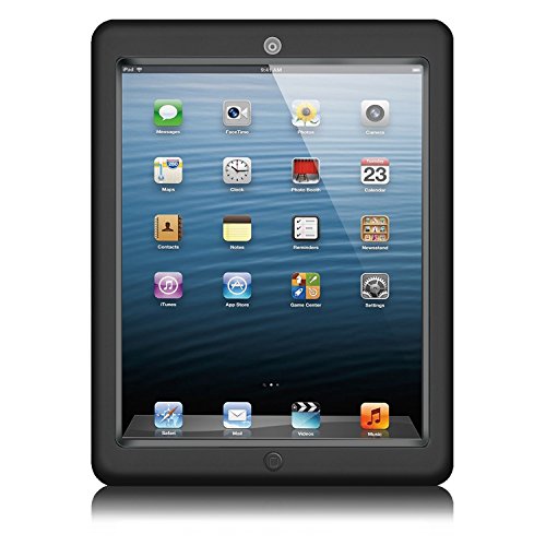 Fingic for iPad 4/3/2 Case - Rugged 3 in 1 Hybrid Heavy Duty Shock-Absorption Scratch-Resistant Protective Case, Gray/Black