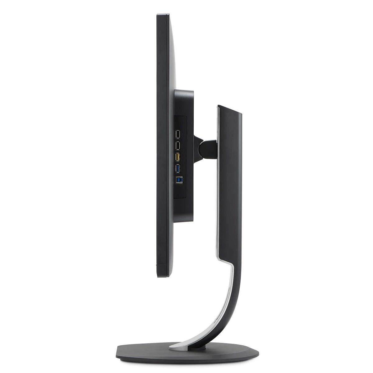 PHILIPS 328B6QJEB 32" Monitor, Quad HD 2K, IPS 128% sRGB, Speakers, USB hub, MultiView, Height Adjustable, VESA, 4Yr Advance Replacement Warranty, Black