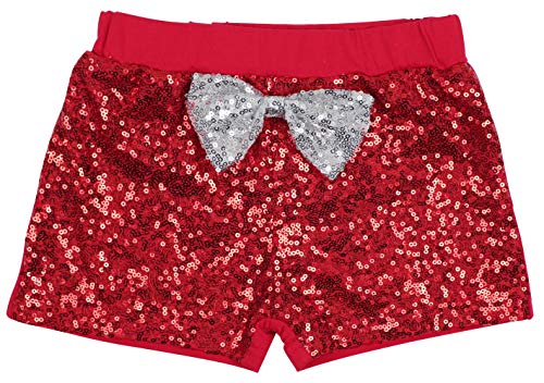 UNIQUEONE 3Pcs Baby Girls Merica Flag Stars Print Romper Bodysuit Sequins Shorts+Headbands Sets