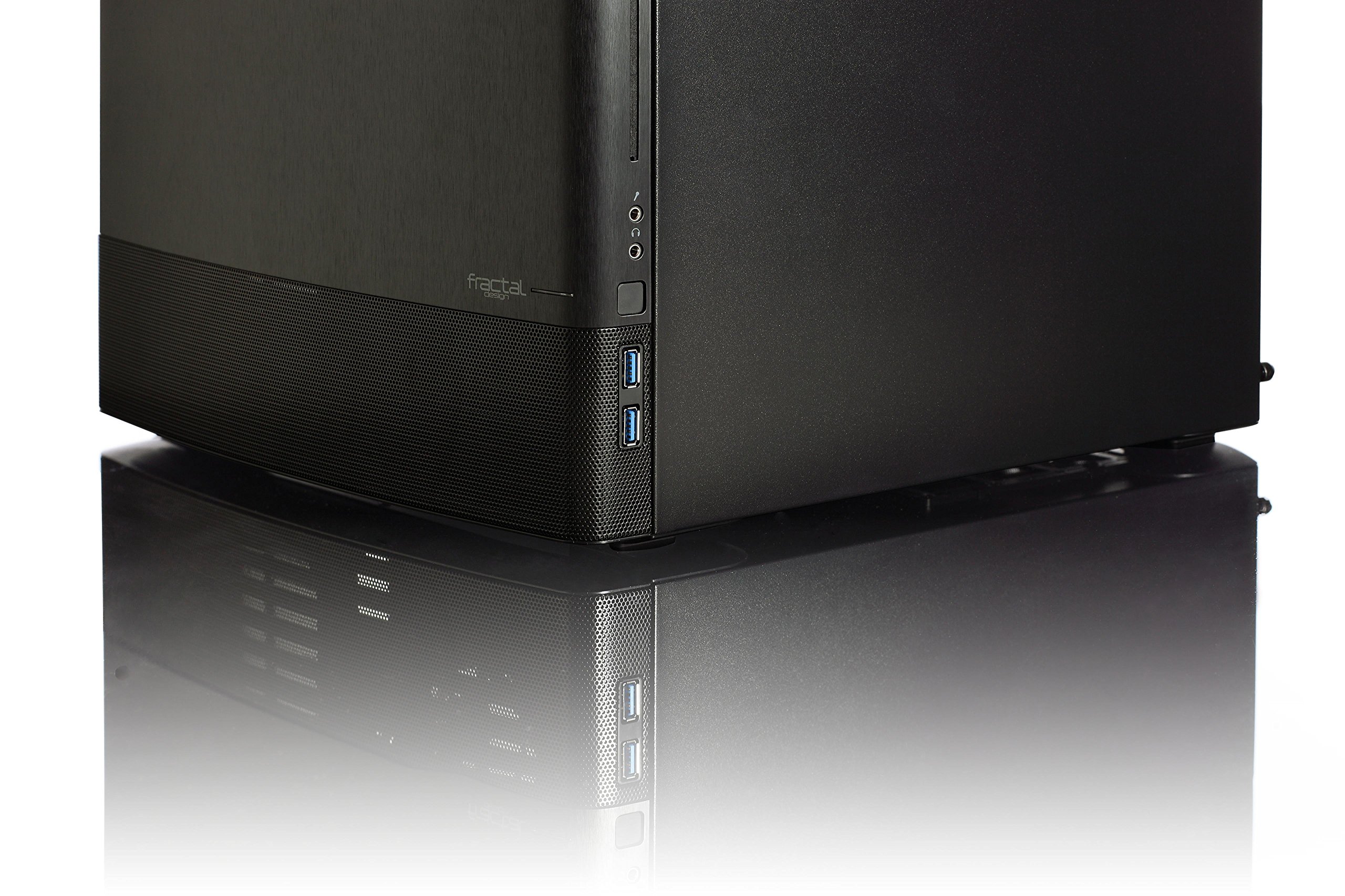 Fractal Design Node 804 No Power Supply MicroATX Cube Case FD-CA-NODE-804-BL, Black