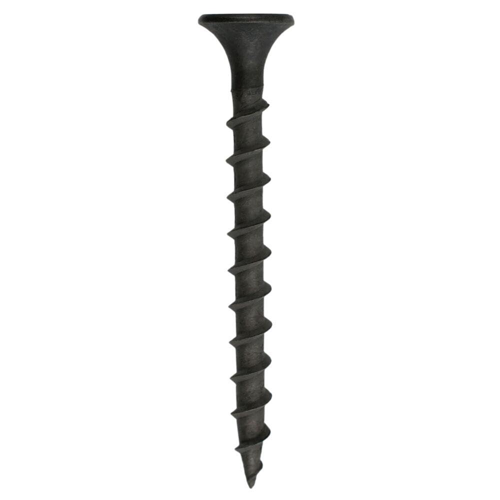 Grip Rite 158CDWS1 1-5/8-Inch 6 Coarse Thread Drywall Screw with Bugle Head, 1 Pound, Black, 200 Count