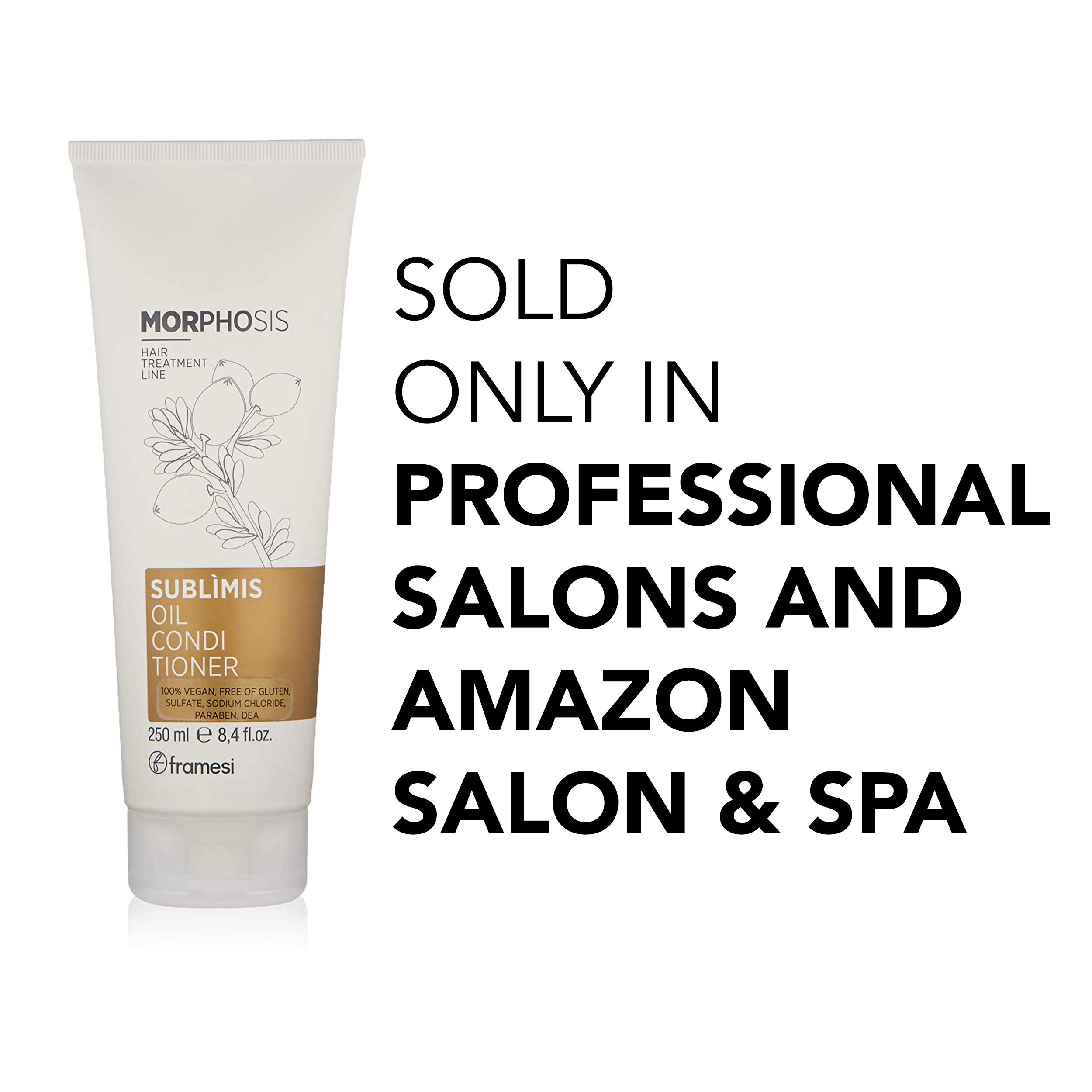 Framesi Morphosis Sublimis Conditioner with Moisturizing Argan Oil, 8.4 fl oz