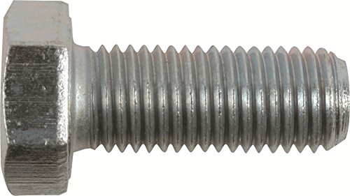 M12-1.75 x 20mm Hex Head Cap Screws, Steel Metric Class 10.9, Zinc Plating (Quantity: 50 pcs) - Coarse Thread Metric, Fully Threaded, Length: 20mm Metric, Thread Size: M12 Metric